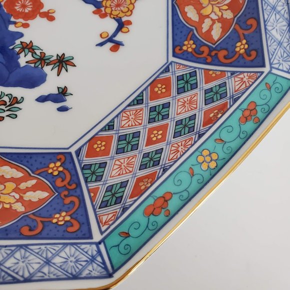 Otagiri | Art | Japanese Imari Porcelain Shibata Toki Octagonal Bowl ...